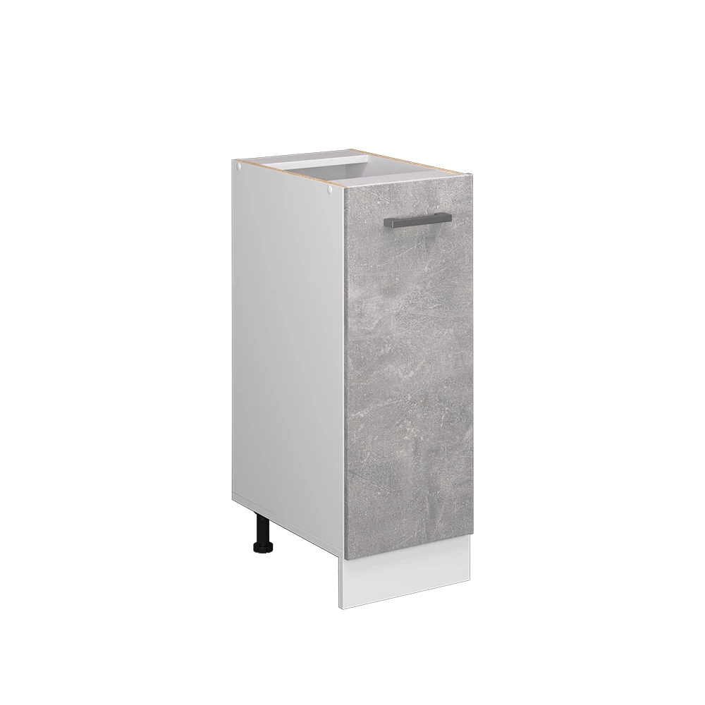 Vicco Universal base unit Concrete 30 cm with door, without worktop, R ...
