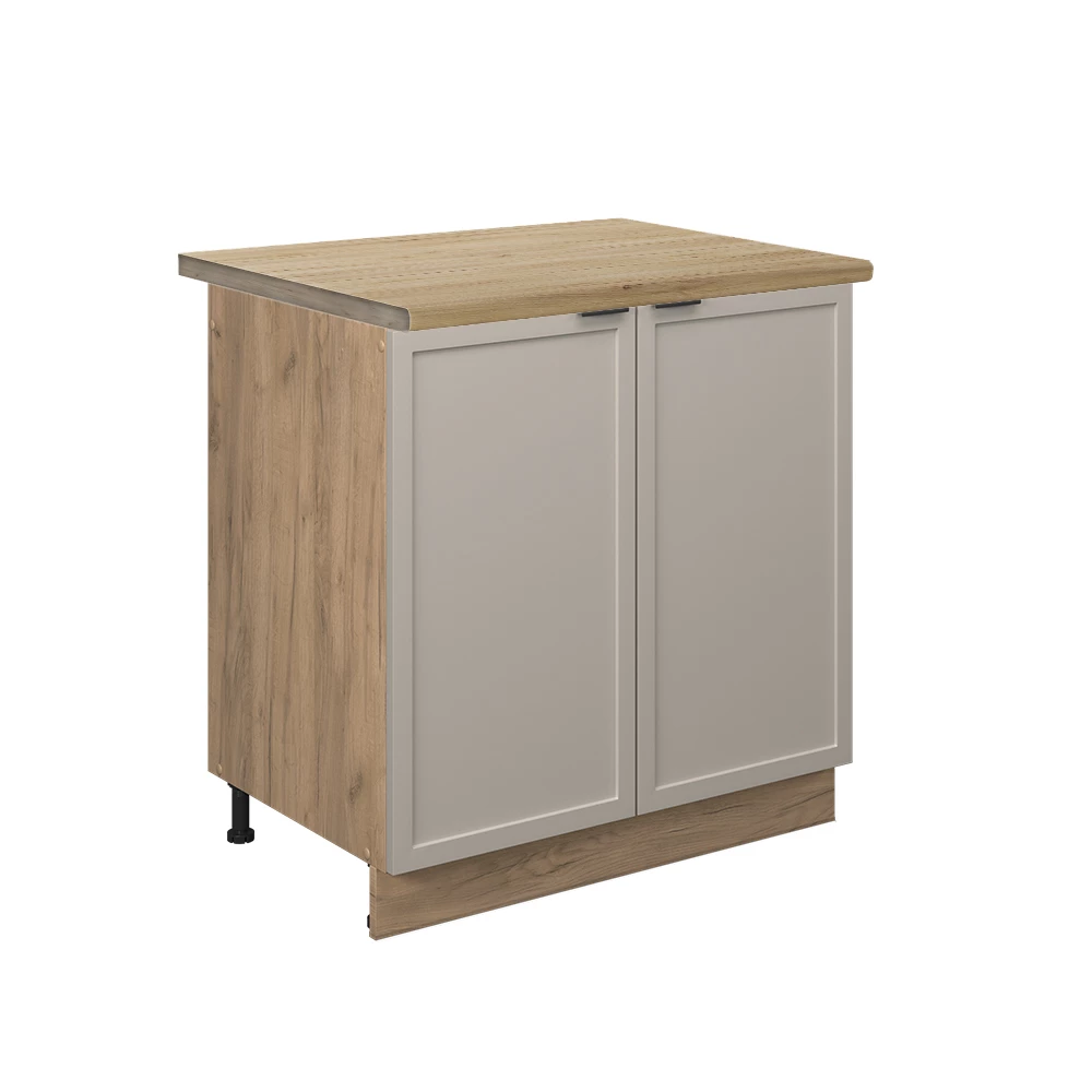 Pesualtaan alakaappi Fame-Line Harmaa beige 80 cm , AP Oak Vicco ...